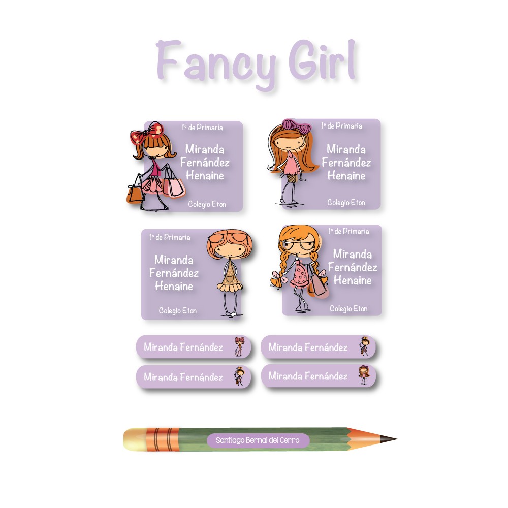 Cuaderno Fancy Girls
